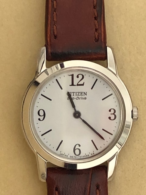 9745 CITIZEN シチズン ソーラー レディース 腕時計 G670-T009123 純正ベルト DURATECT Eco-Drive(その他)｜売買されたオークション情報、yahooの ...