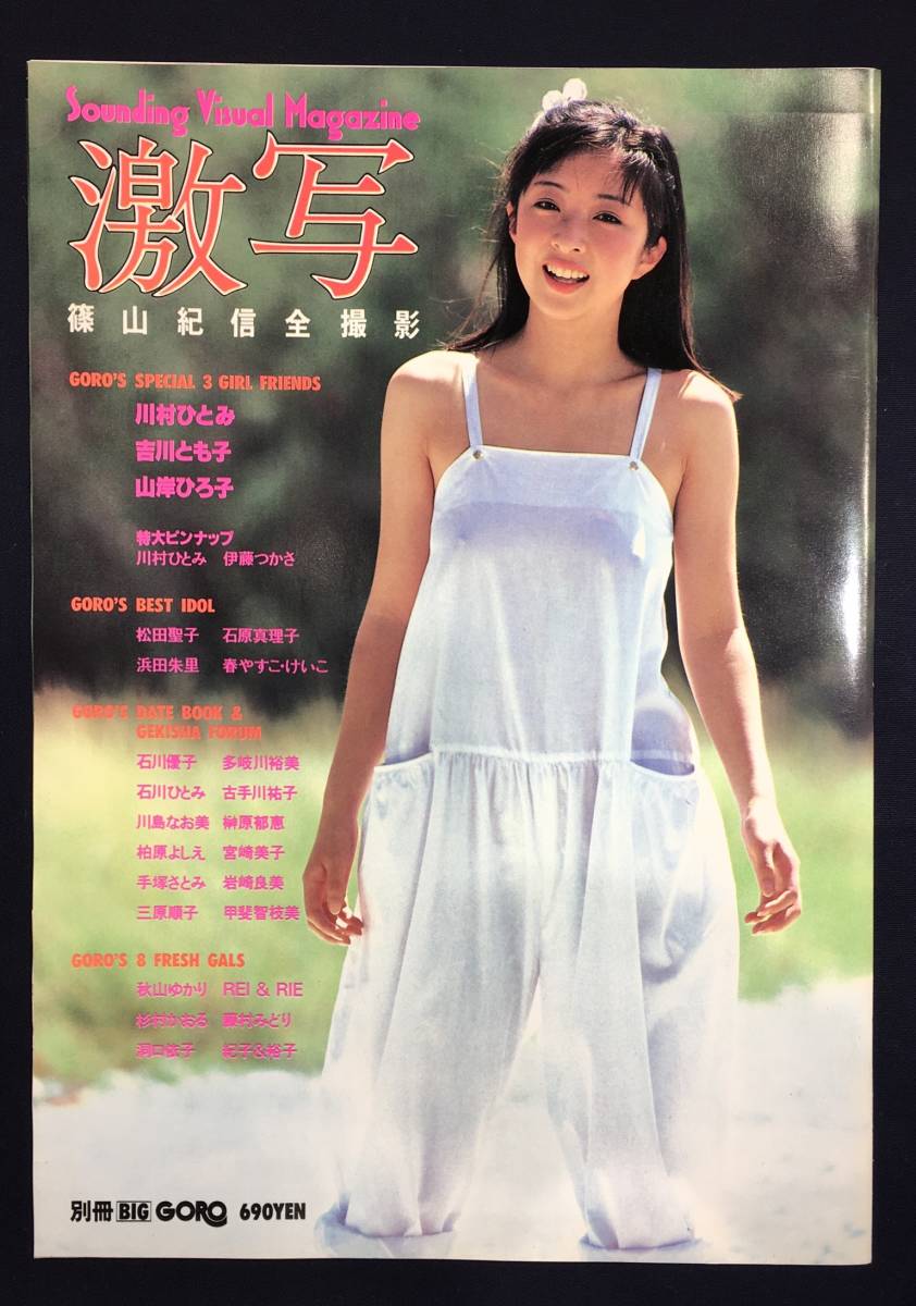 激写 別冊BIG GORO まとめて8冊 篠山紀信(複数被写体)｜売買されたオークション情報、yahooの商品情報をアーカイブ公開 - オークファン（aucfan.com）