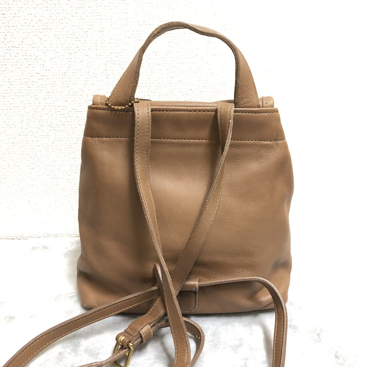 コーチ COACH バッグ オールドコーチ レザー リュックサック ブラウン系 茶系 4152 USA製(その他)｜売買されたオークション情報、yahooの商品情報をアーカイブ公開 ...