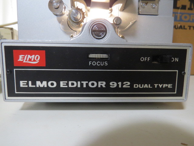 k4547 ELMO 8mm EDITOR912 エルモ 8mm エディターDUAL TYPE 付属品多数(映像機器)｜売買されたオークション情報、yahooの商品情報をアーカイブ公開 ...