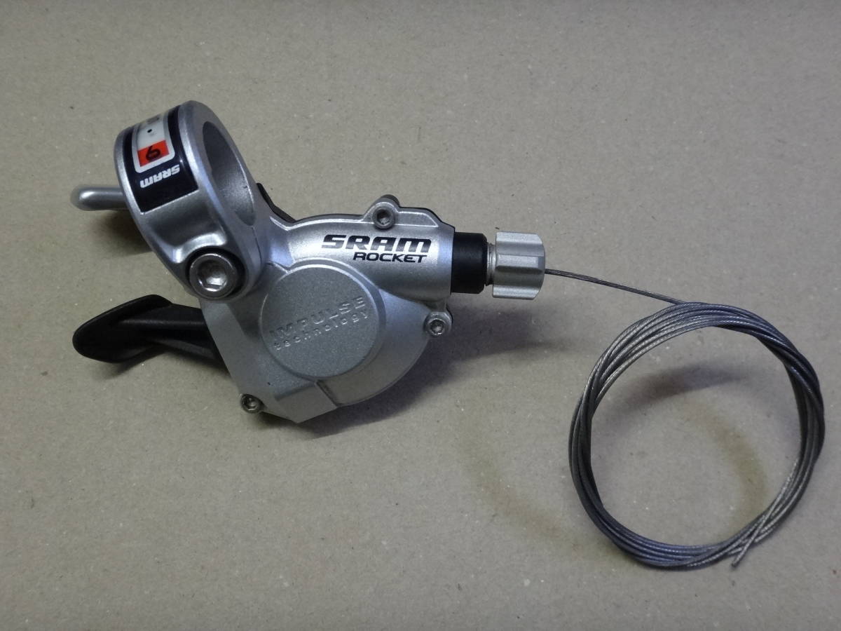 1スタ ジャンク SRAM ROCKET 9S シマノ9速用 スラム ロケット 右 リア BD-1などフロントシングル(シフトレバー)｜売買さ ...