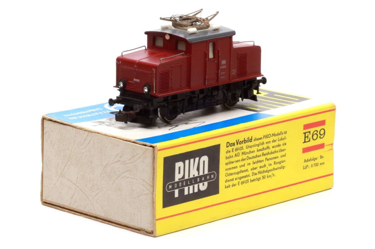 PIKO E69 DB E6905 5/6200 5452210/5/11 23 -M ピコ 電気機関車 HOゲージ(外国車輌)｜売買されたオークション情報、yahooの商品情報をアーカイブ ...