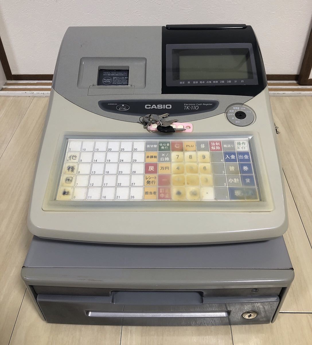 CACIO レジスター TK-110(レジスタ)｜売買されたオークション情報、yahooの商品情報をアーカイブ公開 - オークファン（aucfan.com）