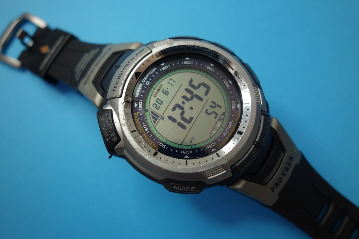 T7394 CASIO PROTREK CASIOSPORT PRW-1300J(PRO TREK)｜売買されたオークション情報、yahooの商品情報をアーカイブ公開 - オークファン ...