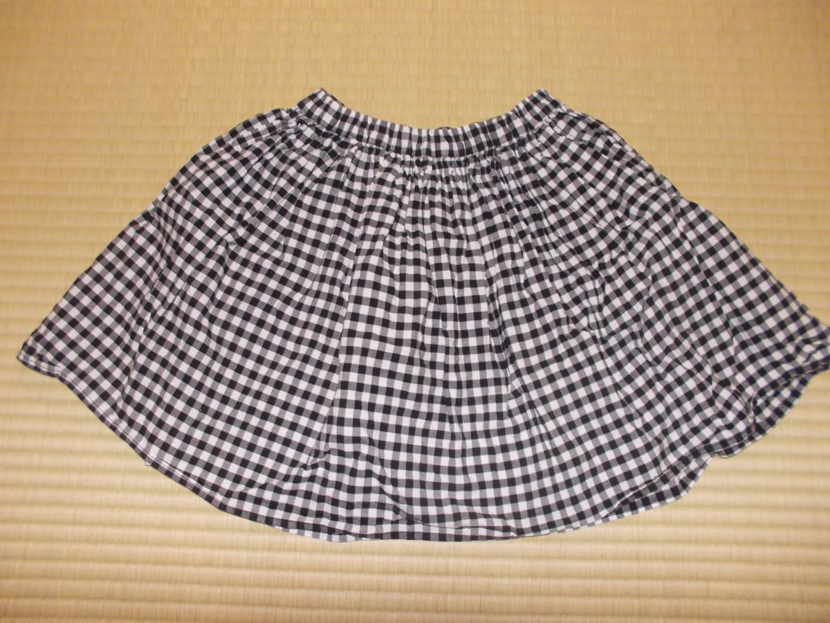 グローバルワークの黒白チェックスカートxxL global work 130 140㎝(130（125～134cm）)｜売買されたオークション情報、yahooの商品情報をアーカイブ公開 ...