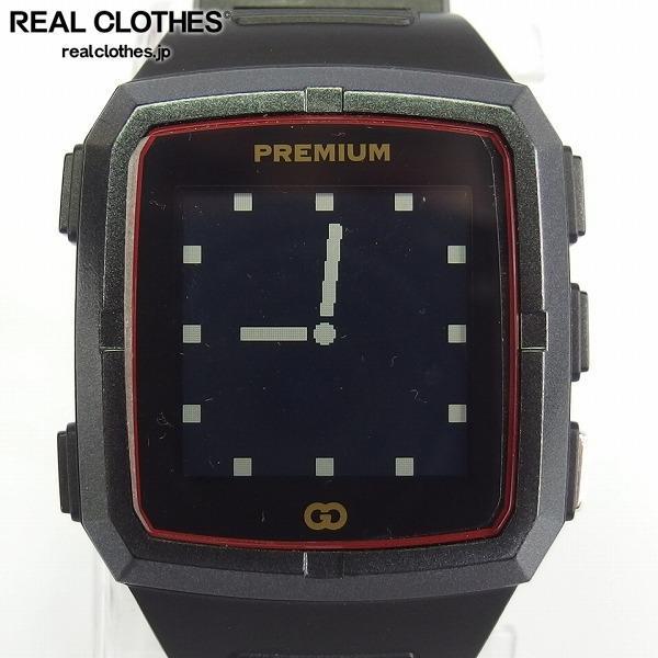 マサ GREENON THE GOLF WACH PREMIUM/グリーンオン ザ ゴルフウォッチ プレミアム G011 黒赤 /000 ...