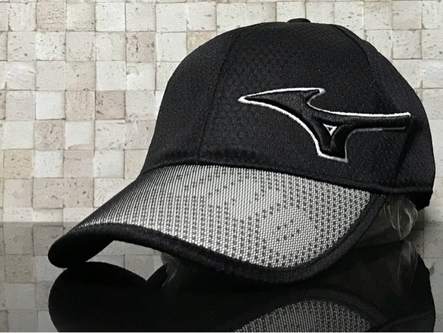 【未使用品】143Y★Mizuno ミズノ RunBIRD ランバード ライン キャップ 帽子 CAP 限定1個！お洒落なポリエステル素材♪ ...