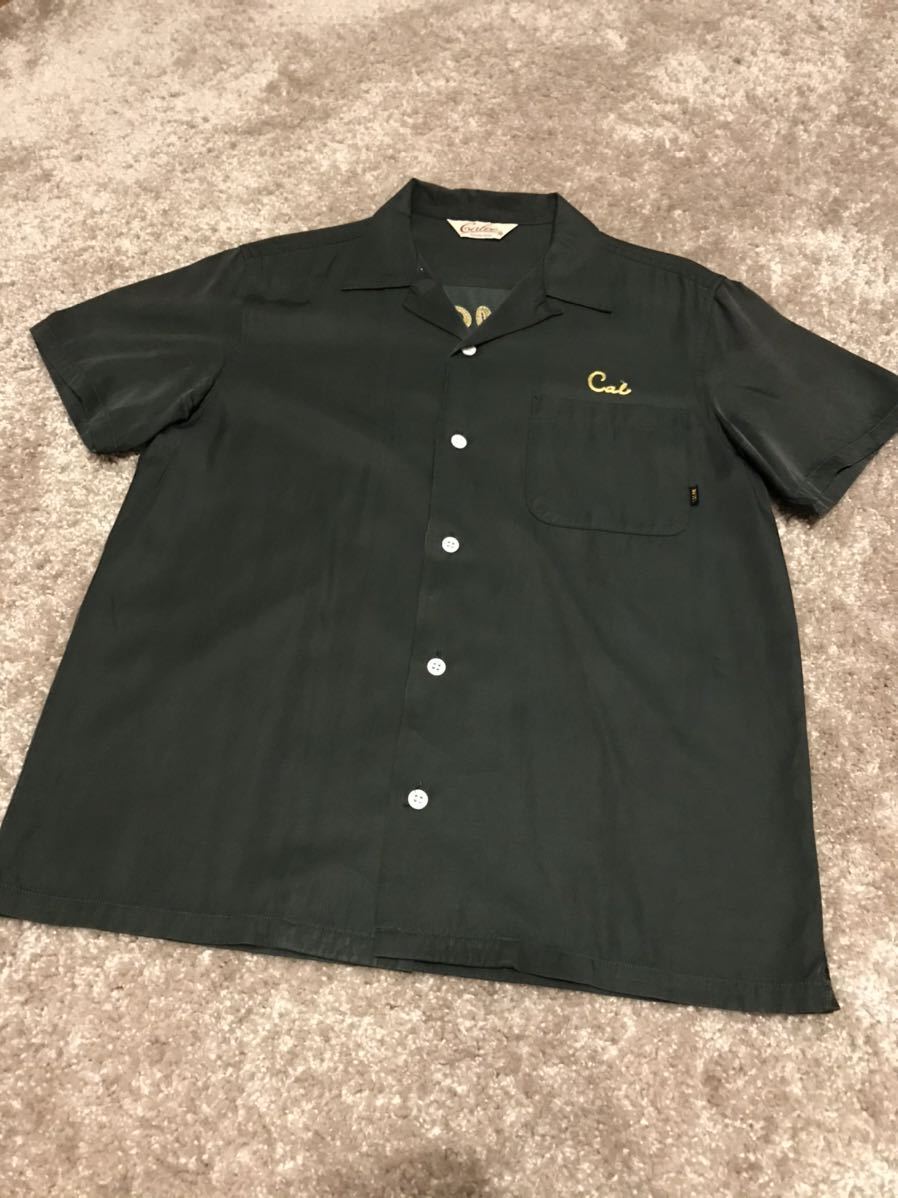 calee レーヨンシャツ Mサイズ グリーン(クライミー)｜売買されたオークション情報、yahooの商品情報をアーカイブ公開 - オークファン（aucfan.com）