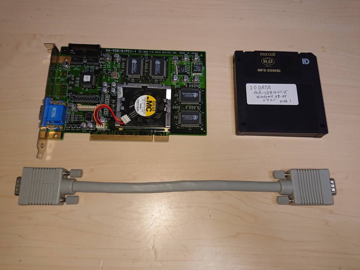 IO-DATA GA-VDB16/PCI VooDooBanshee搭載 PC-9821対応(その他)｜売買されたオークション情報、yahoo ...