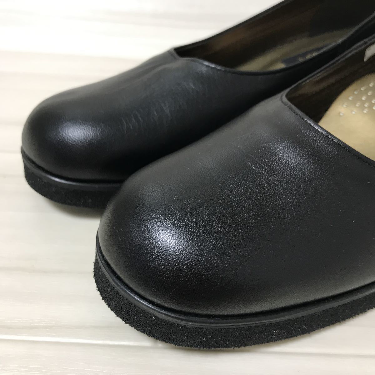 10741 MESSAGE メッセージ レディースシューズ パンプス 婦人靴 黒 24.5cm EEEE 日本製(ブラック系)｜売買されたオークション情報、yahooの商品情報をアーカイブ公開 ...