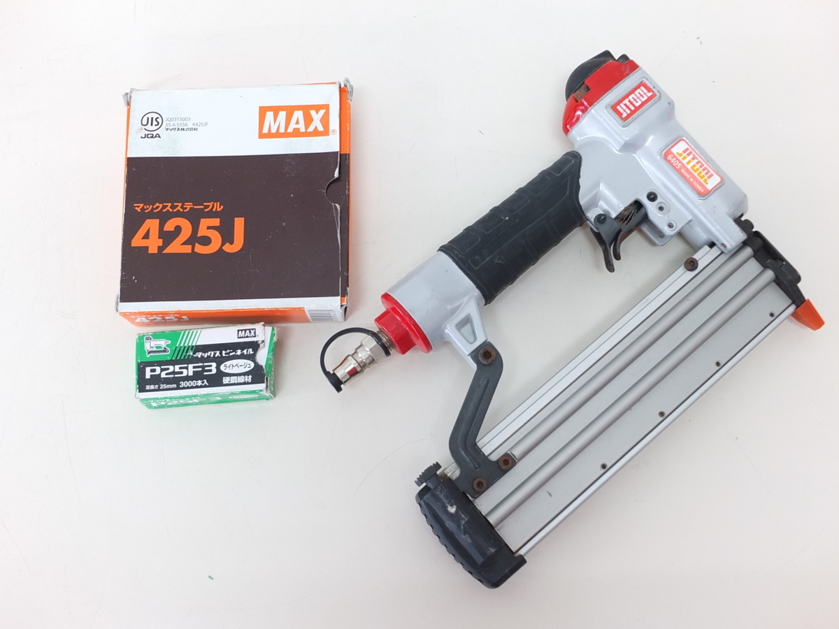 ジャンク扱 JITOOL ピンネイラ 640S 常圧ピンタッカー 釘打ち機 エアー工具 韓国製(エア釘打機)｜売買されたオークション情報、yahooの商品情報をアーカイブ公開 - オークファン ...