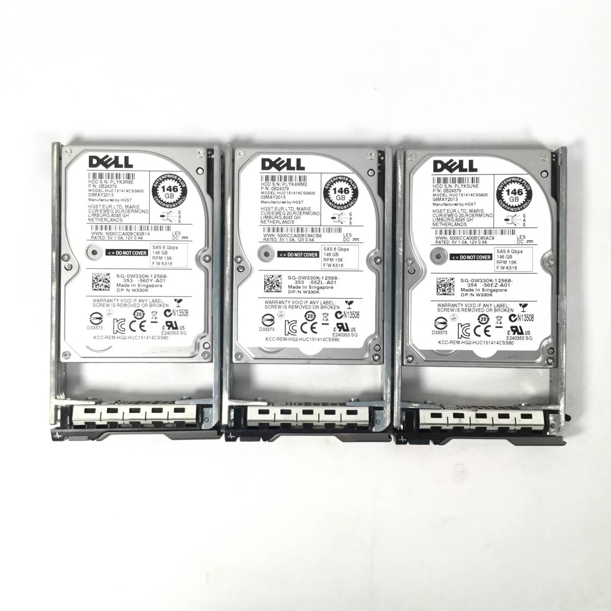 J72029-F-15-③ DELL 146GB SAS 15K HDD 2.5インチ 3点セット(SCSI)｜売買されたオークション情報 ...