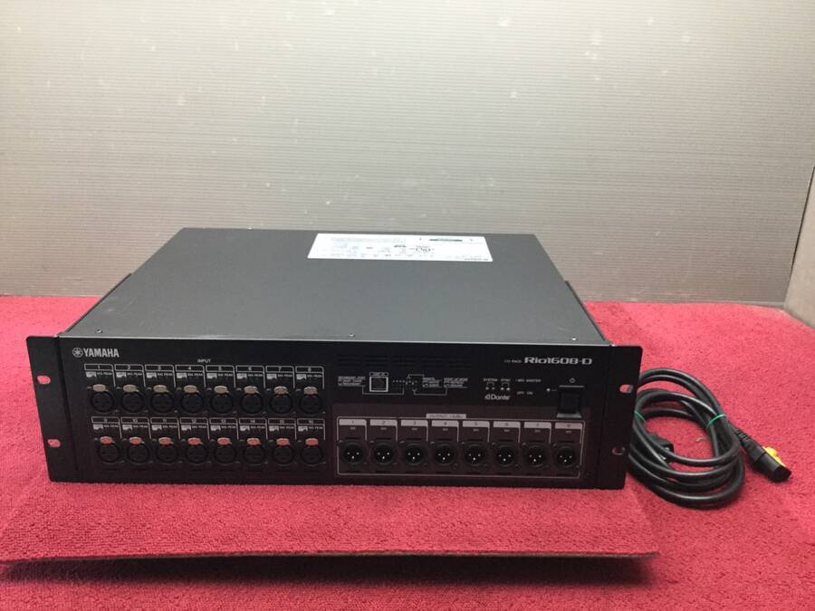 YAMAHA Rio1608-D インターフェース 現状品(オーディオインターフェース)｜売買されたオークション情報、yahooの商品情報を ...