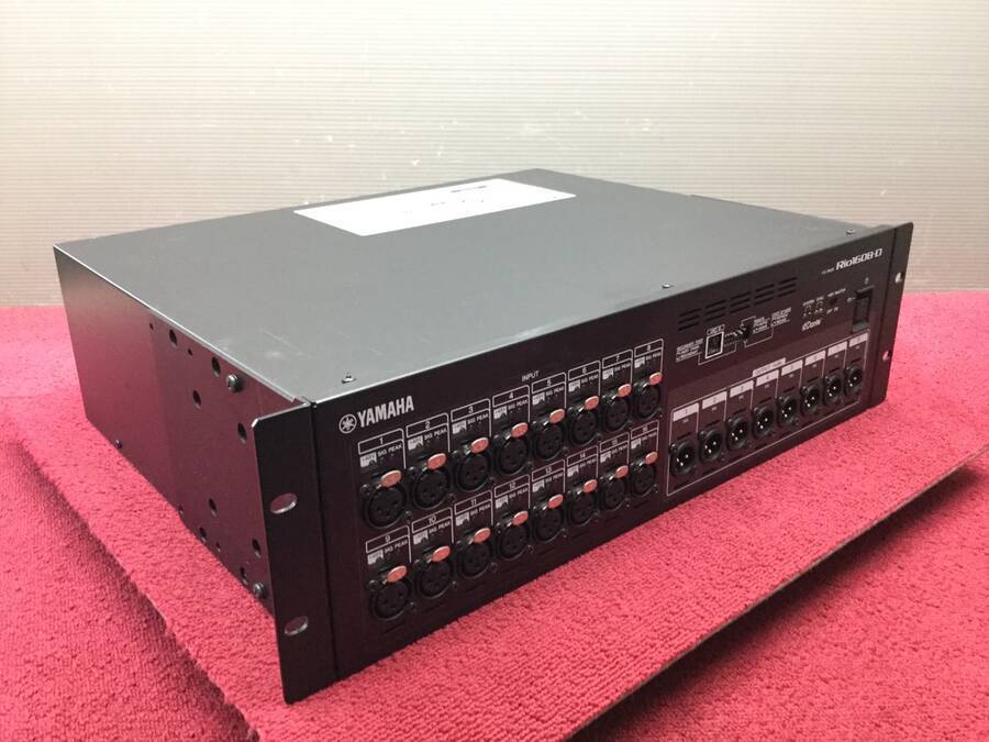 YAMAHA Rio1608-D インターフェース 現状品(オーディオインターフェース)｜売買されたオークション情報、yahooの商品情報を ...