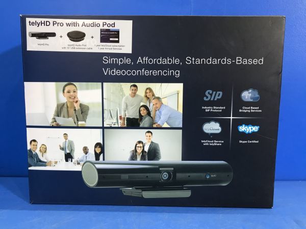 18 telyHD Pro リモート会議 WEBカメラ ウェブカメラ Jabra telylabs リモコン付き オーディオパット付き 80 ...