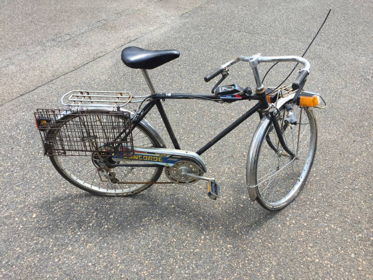 FUJI CONCORDE 26インチ 昭和レトロ自転車 当時物 レストアベース(24インチ～)｜売買されたオークション情報、yahooの商品 ...
