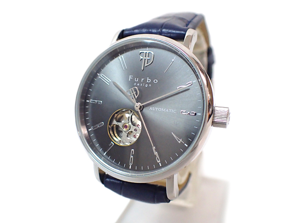 WW1 Furbo design フルボデザイン F2001 自動巻き腕時計 裏スケ グレー文字盤(3針（時、分、秒）)｜売買された ...