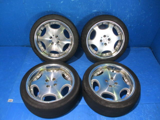 AME SHALLEN シャレン 深リム 17インチ アルミホイール 17x7.5J オフセット+29 4穴 PCD：100 4本セット ...