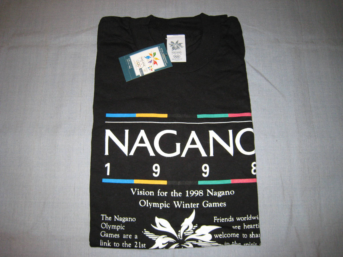 NAGANO 1998 Olympic Winter Games Tシャツ(イラスト、キャラクター)｜売買されたオークション情報、yahooの商品情報をアーカイブ公開 - オークファン ...