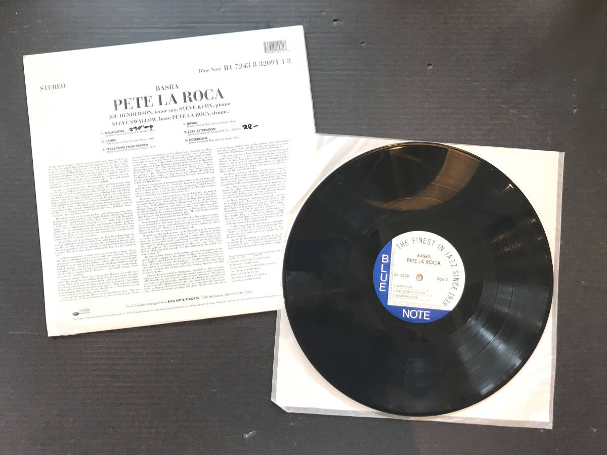 BLUE NOTEシュリンク付き/180g限定盤 Pete La Roca / Basra B1-32091 JOE HENDERSON ...