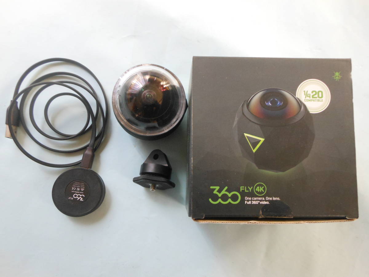 360fly HD 4Kアクションカメラ 360°動画撮影プロクディブ ケース付き(デジタル一眼)｜売買されたオークション情報、yahooの ...
