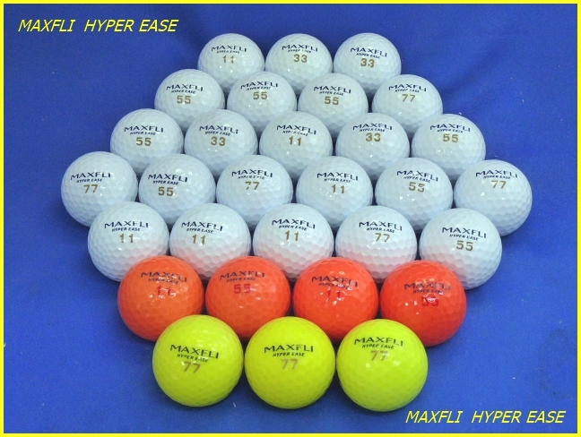 特A級&A級ランク マックスフライ MAXFLI HYPER EASE 混合30球 レターパック 送料全国一律(30個～)｜売買されたオークション情報、yahooの商品情報をアーカイブ公開 ...