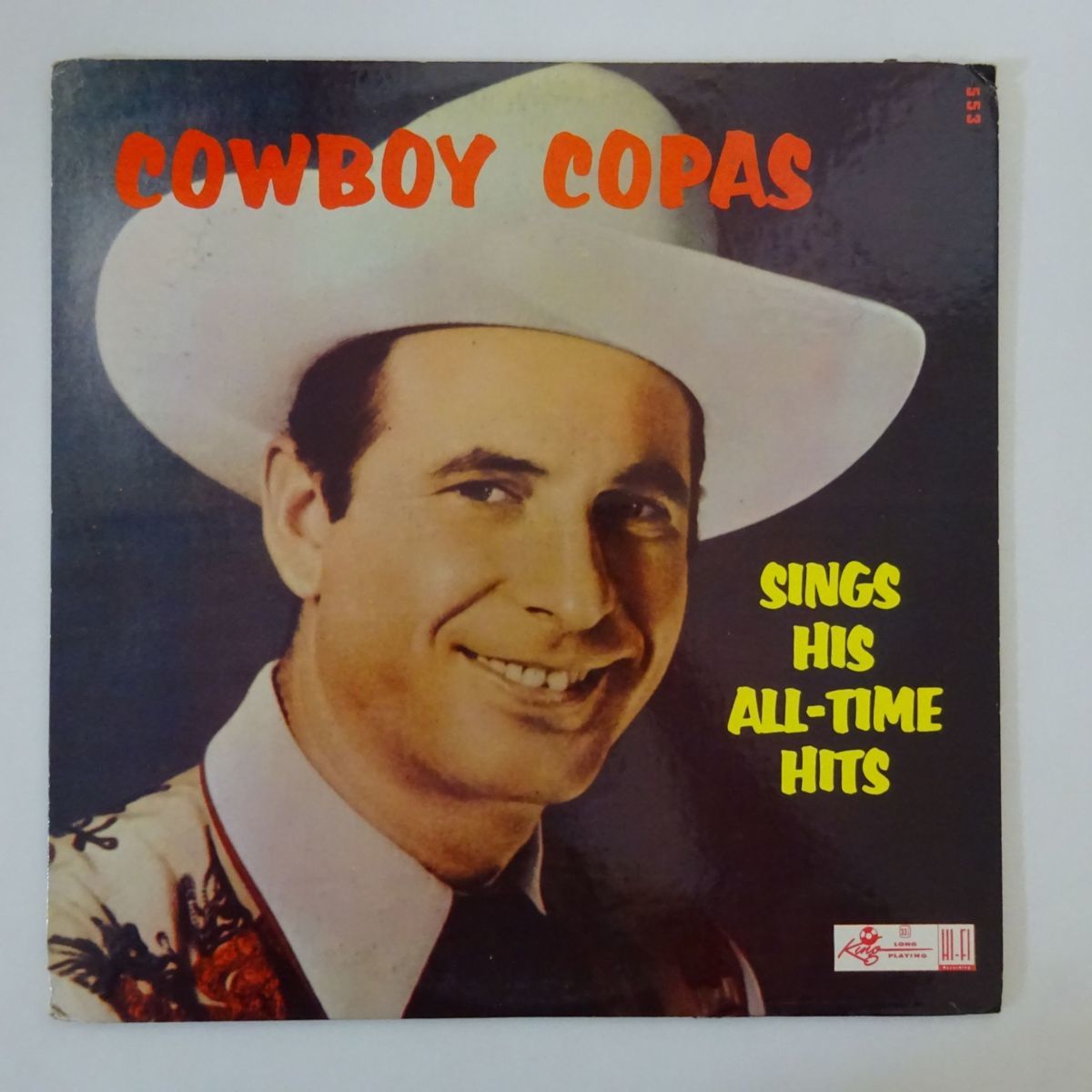 13028027; USori/KING/黒ラベル/深溝/MONO Cowboy Copas / Sings His All-Time ...