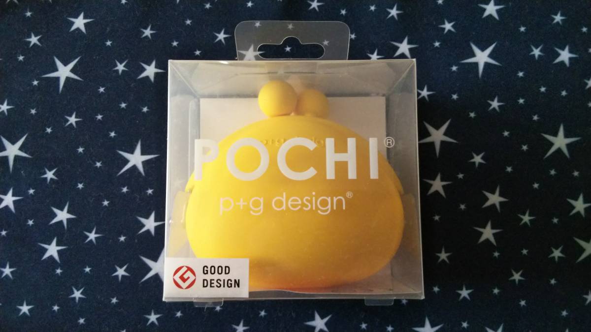 POCHI p+g design シリコン製がま口 イエロー(小銭入れ、コインケース)｜売買されたオークション情報、yahooの商品情報を ...