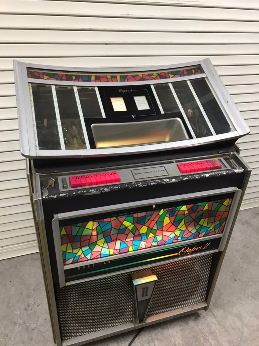 KE100456 ROCK-OLA/ロックオラ/ロッコーラ ジュークボックス model：414 昭和レトロ 通電OK ジャンク品 ビンテージ 年代物 アンティーク(電化製品)｜売買された ...