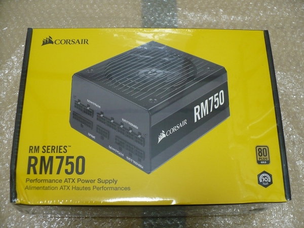 Corsair RM750 80PLUS GOLD 750W ATX電源 フルモジュラー(750w～)｜売買されたオークション情報、yahoo ...