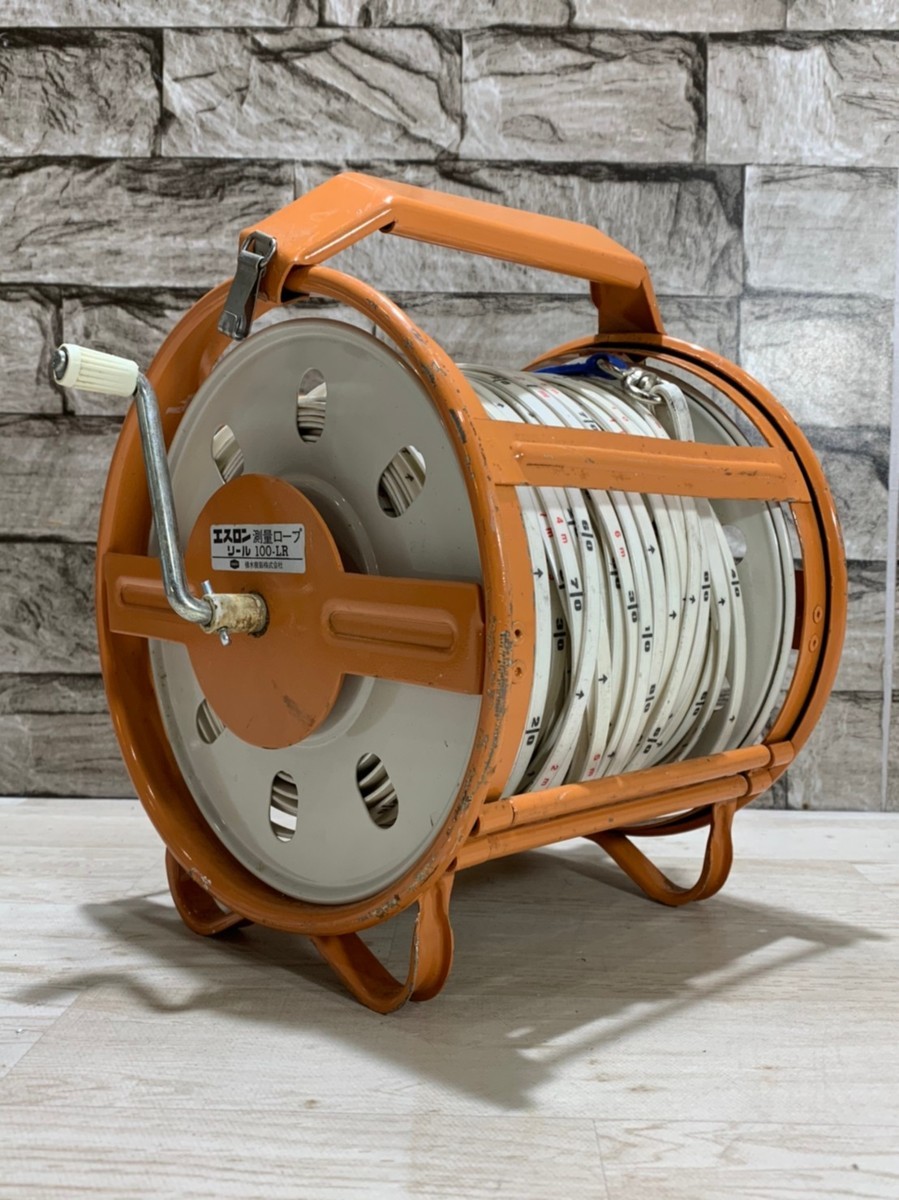 現状品 セキスイ エスロン 測量ロープ リールケース 100-LR 巻尺 100メートル 1906(はかり、スケール)｜売買されたオークション情報、yahooの商品情報をアーカイブ公開 ...