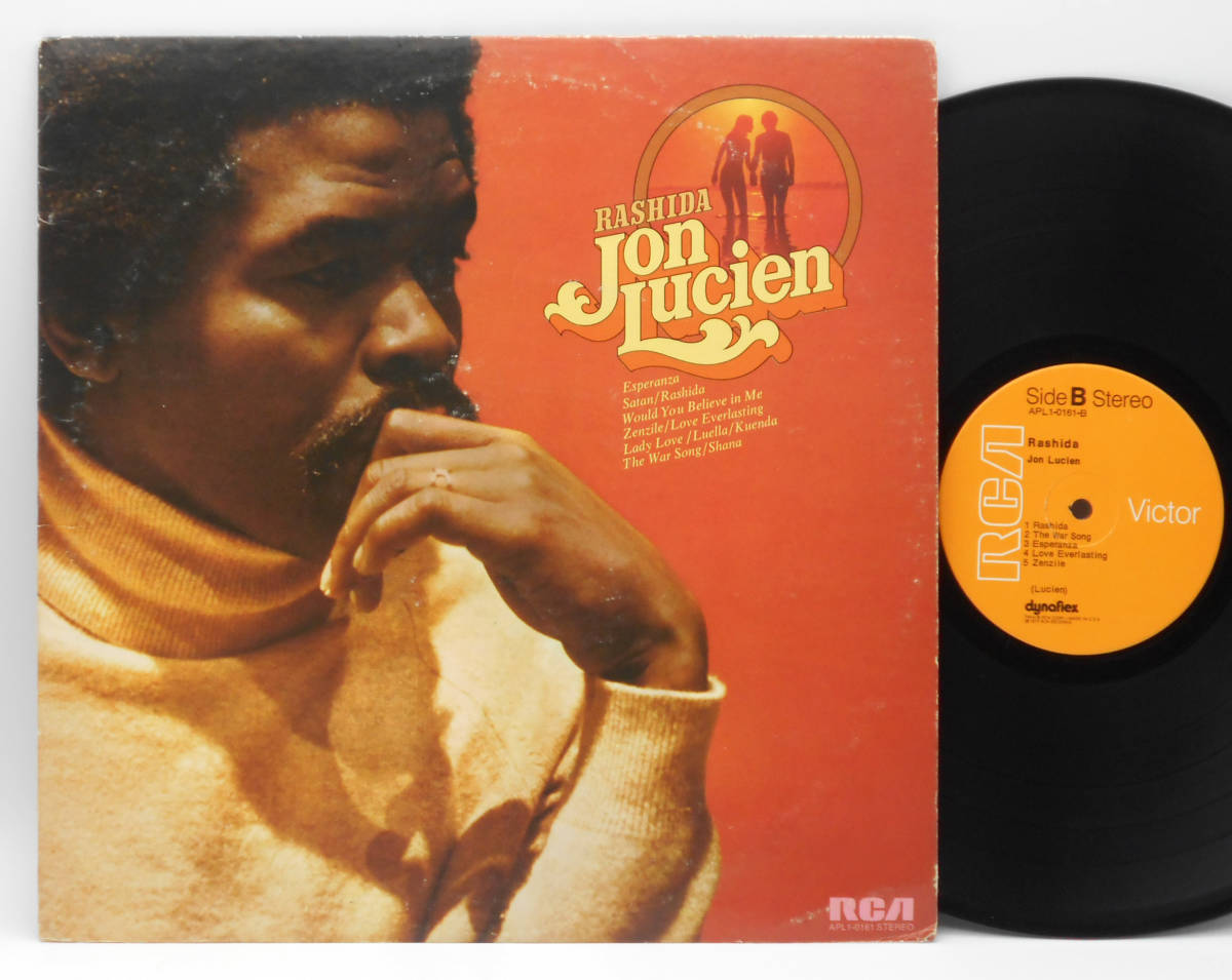 US ORIG LP JON LUCIEN/Rashida 1973年 初回橙ラベル 高品質DYNAFLEX盤 PIZZICATO FIVE ...