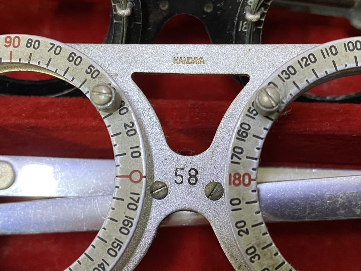 サ4240M C.MURATA HANDAYA 視力検査用 検眼レンズセット テストフレーム ケース付き 眼鏡(その他)｜売買された ...