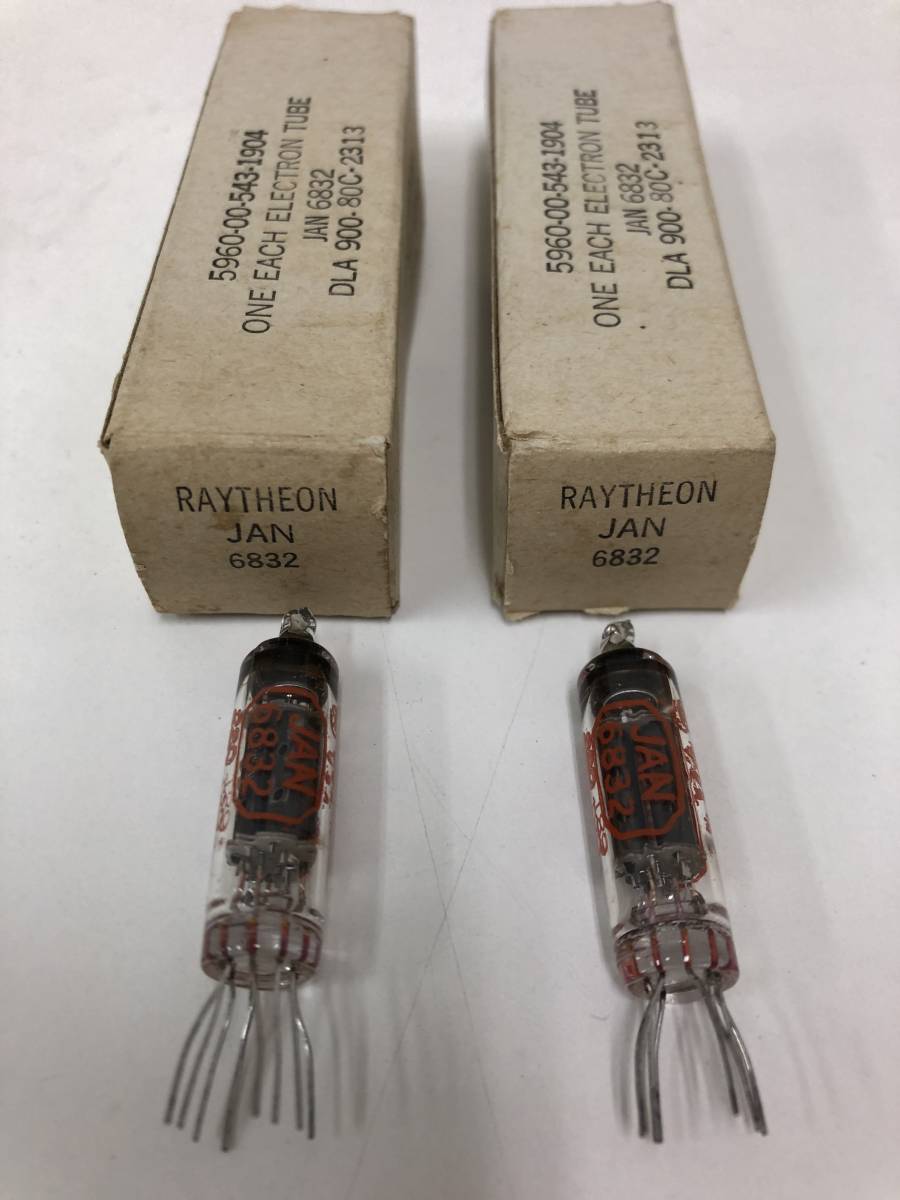 真空管 サブミニチュア管 RAYTHEON JAN 6832 2本セット 箱入り/A3731(真空管)｜売買されたオークション情報、yahoo ...