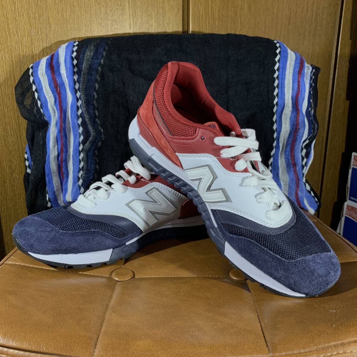 品 箱なし NEW BALANCE ML997 HCA Tricolor Pack 997.5 27.0cm/US 9.0 ニューバランス ...