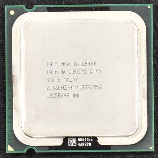 1円スタート Intel Core 2 Quad Q8400 2.667GHz Socket 775 LGA775 Yorkfield ...