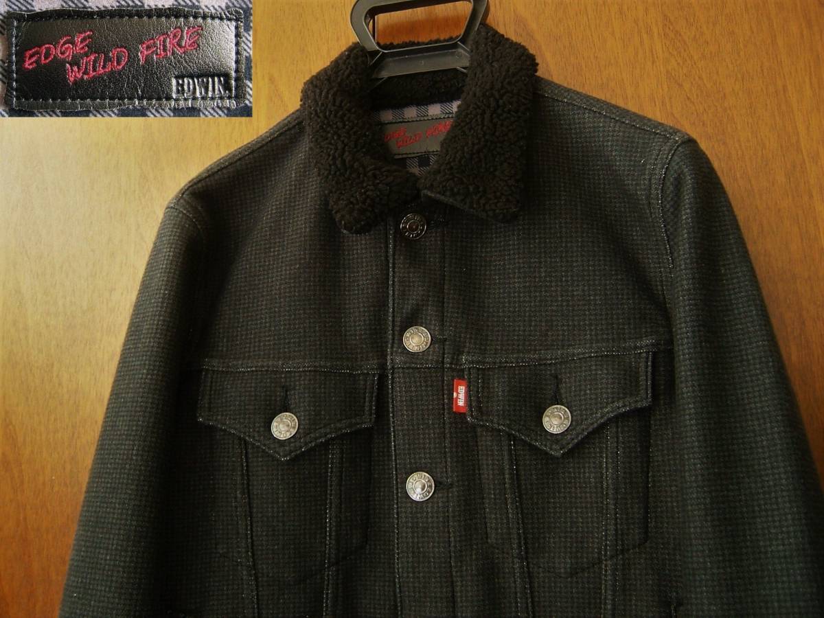 エドウィン EDWIN EDGE WILD FIRE 襟ボアジャケット ワイルドファイア 防寒 防風(ジャケット、上着)｜売買されたオークション情報、yahooの商品情報をアーカイブ公開 ...