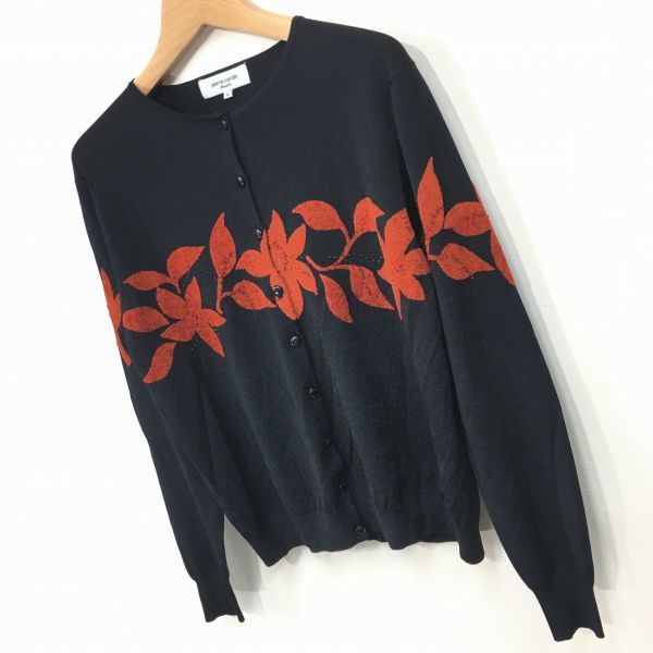 N575-J pierre cardin ピエールカルダン アンサンブルニット M カーディガン 半袖ニット ビーズ セット はもちろん 単体 ...