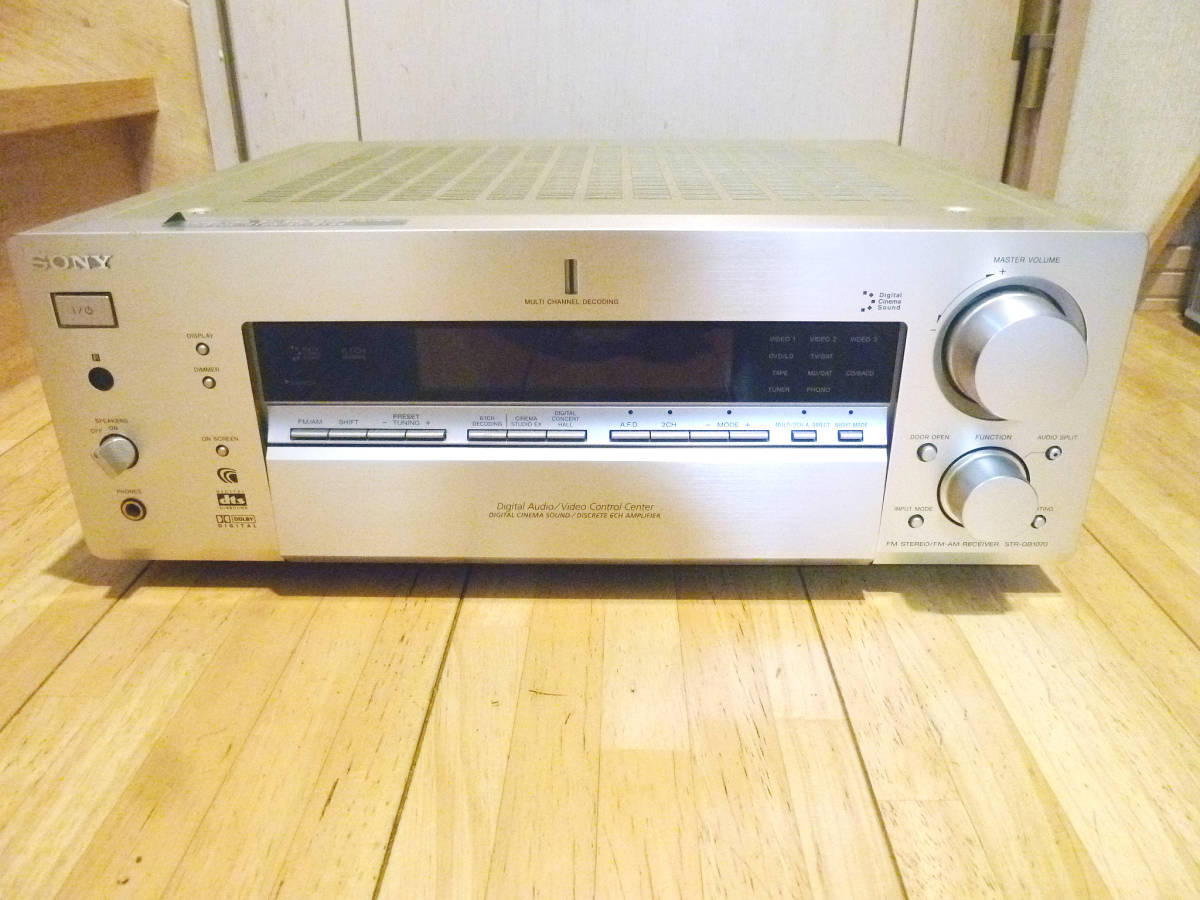 アンプ ソニー SONY STR-DB1070 6チャンネルパワーアンプ内蔵 マルチチャンネル2系統 高品質AVレシーバー 品 ジャンク(ソニー)｜売買されたオークション情報、yahooの商品 ...