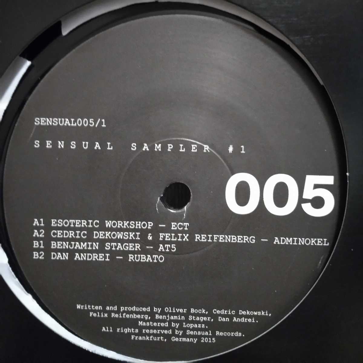 V.A. Cedric Dekowski & Felix Reifenberg/Dan Andrei 他 - Sensual Sampler ...