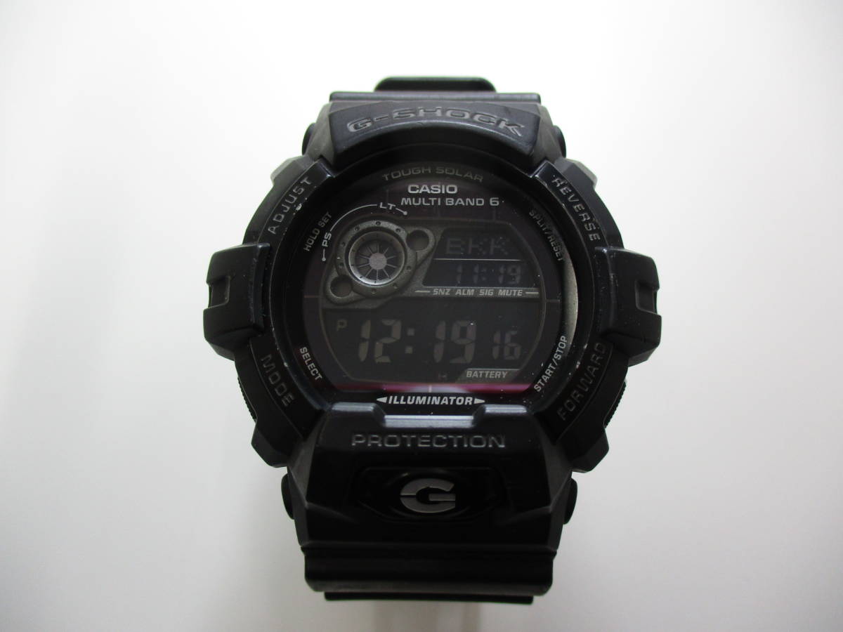 30625 CASIO/カシオ Gショック GW-8900A タフソーラー メンズ ブラック 稼働品(TOUGH SOLAR)｜売買された ...