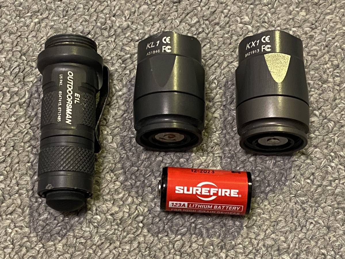 最低落札価格無 SUREFIRE E1L 初代 ヘッド破損 +KX1ヘッド 良品(シュアファイヤー)｜売買されたオークション情報、yahooの ...