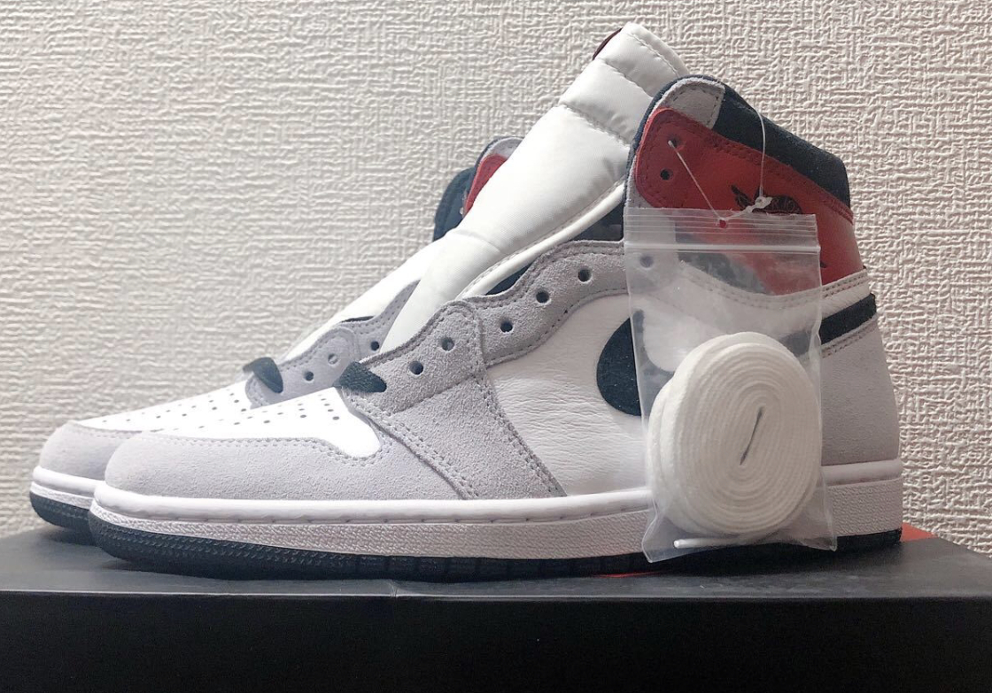 Nike AIR JORDAN 1 RETRO HIGH OG Smoke Grey ナイキ エア ジョーダン スモークグレー USA8.5/ ...