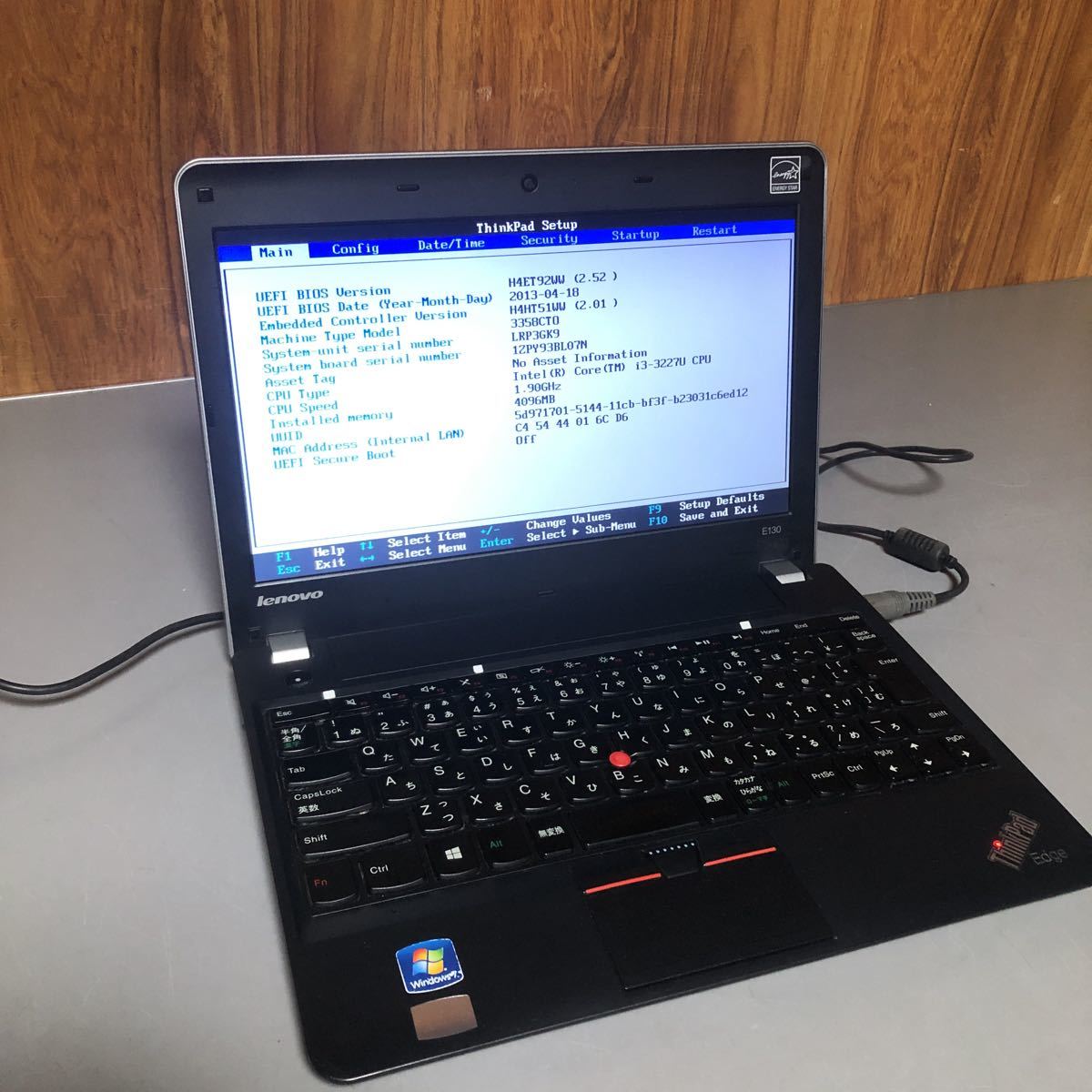 Lenovo レノボ ThinkPad E130 ノートパソコン ジャンク Corei3 as(13インチ未満)｜売買されたオークション情報、yahooの商品情報をアーカイブ公開 ...