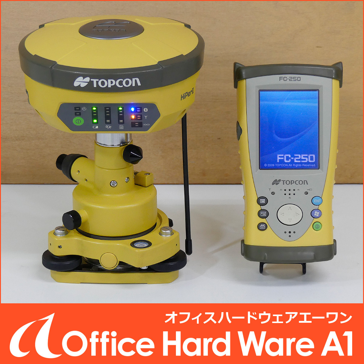 トプコン 2周波GNSS受信機 HiperII GGDM データコレクタ TOPCON FC-250 測量 〇(測量、角度計)｜売買された ...
