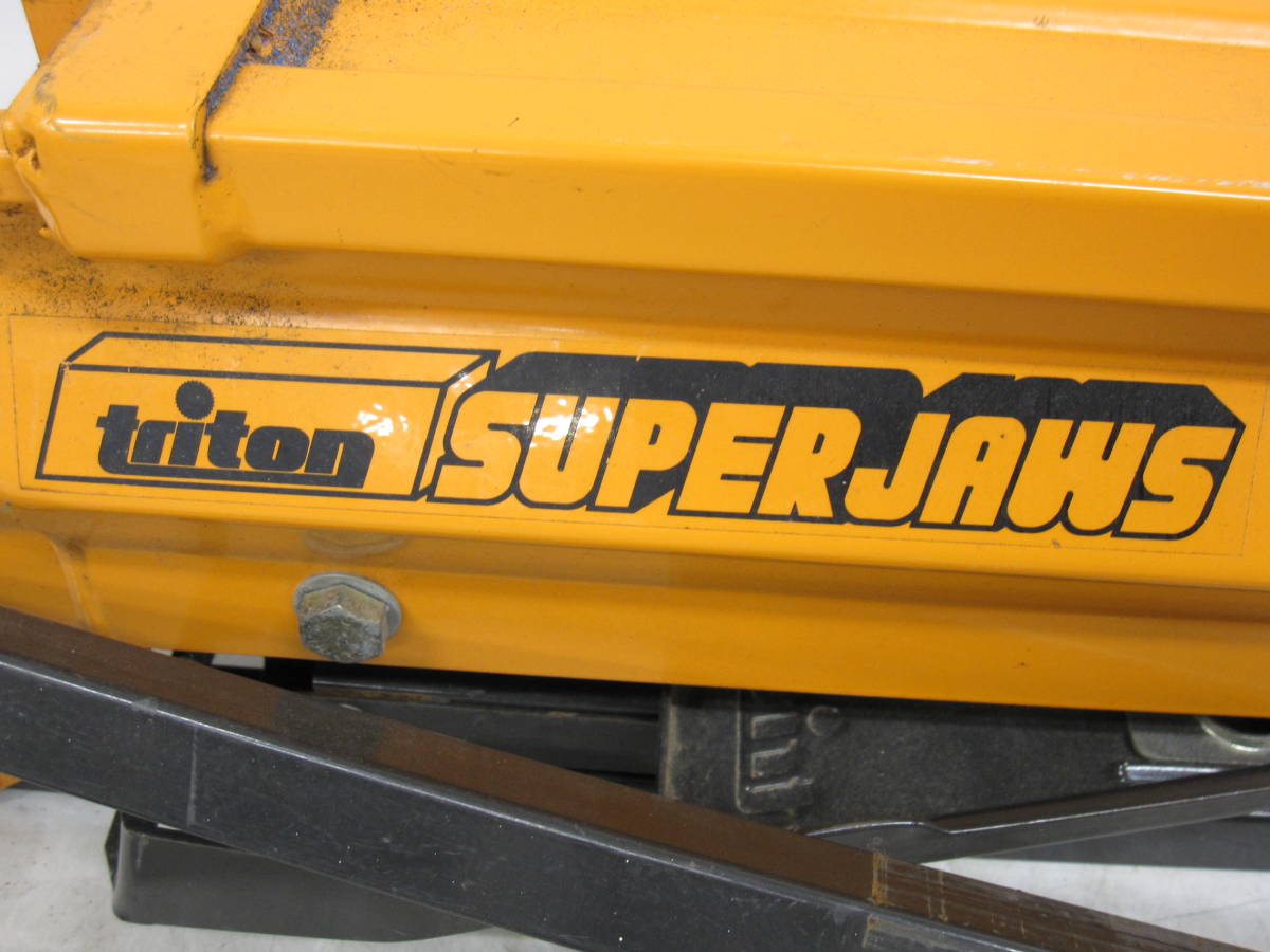 16 39-356328-23 S Triton SUPER JAWS SJ トリトン スーパージョーズ 作業台 工具 DIY用品 福39 ...