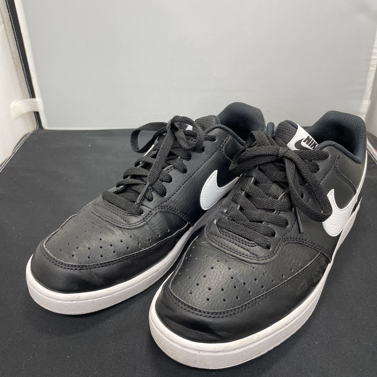 サ NIKE ナイキ メンズスニーカー コートビジョン 26.5cm CD5465-001 COURT VISION 管理tk(26.5cm ...