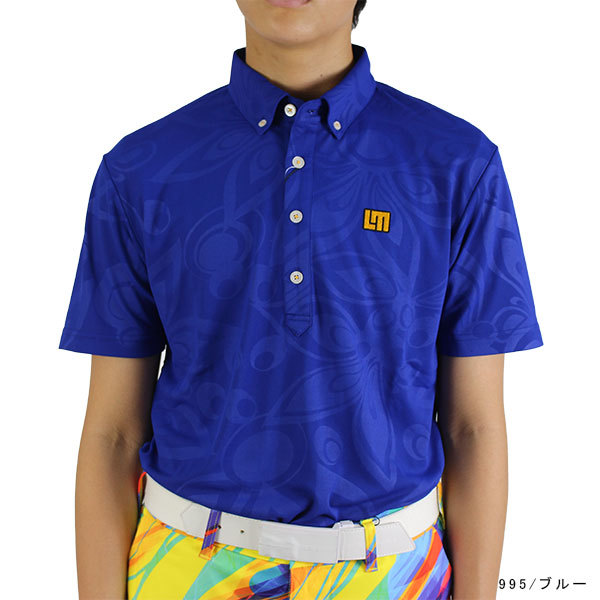 RLD603 2020年モデル 春夏 LOUDMOUTH ラウドマウス シャガデリックエンボス半袖ポロシャツ XL/BL(シャツ)｜売買されたオークション情報、yahooの商品情報をアーカイブ ...