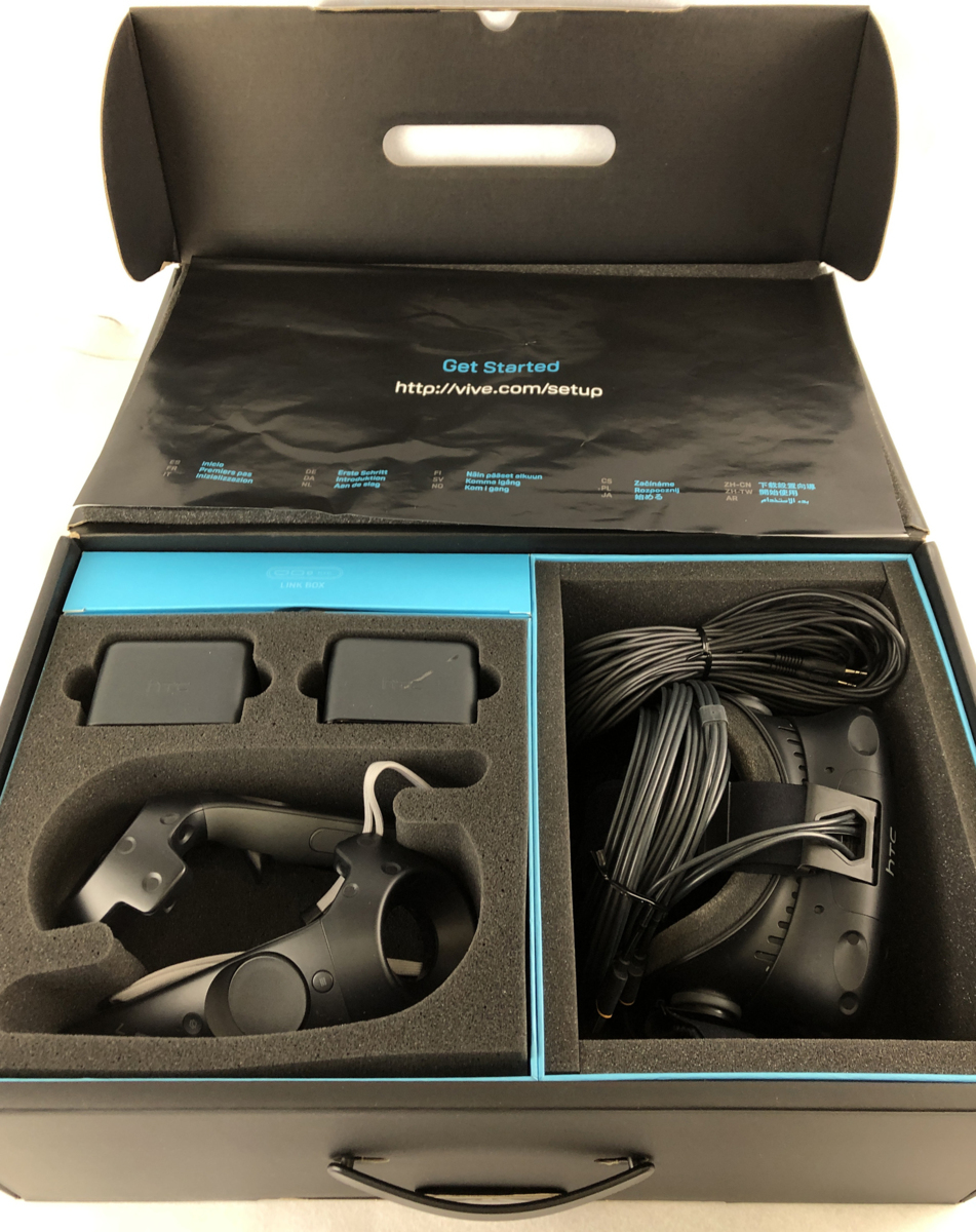 ジャンク品 HMD PC向けVRヘッドマウントディスプレイ HTC VIVE Kit 99HAHZ049-00(その他)｜売買された ...