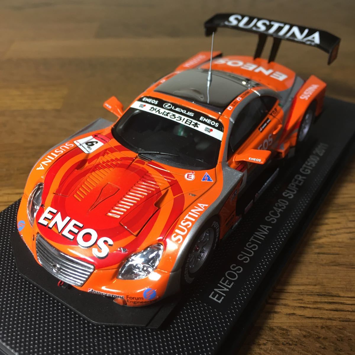 1/43 GT 2011 ENEOS SUSTINA SC430 #6(レーシングカー)｜売買されたオークション情報、yahooの商品情報を ...